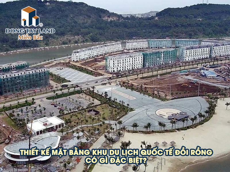 Mặt bằng khu du lịch Quốc tế Đồi Rồng có thiết kế gì đặc biệt?